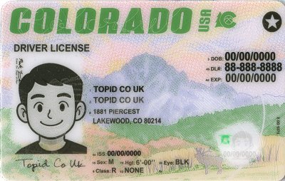 Colorado-new - Premium Scannable ID | Fast & Secure Delivery | TopID