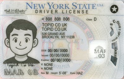 New York - Premium Scannable ID | Fast & Secure Delivery | TopID