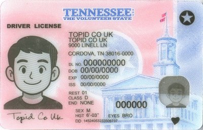 Tennessee - Premium Scannable ID | Fast & Secure Delivery | TopID