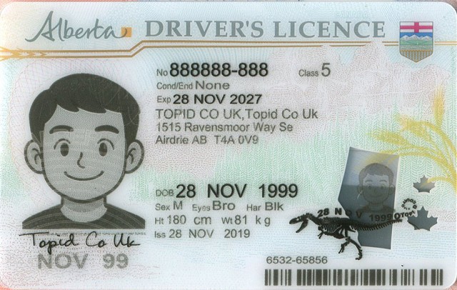 Alberta - Premium Scannable ID | Fast & Secure Delivery | TopID